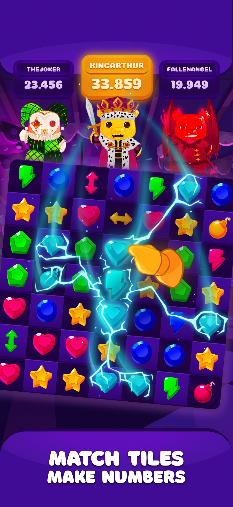 SugarMatch - PvP Match 3 Game